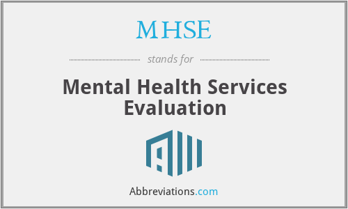 What does MHSE stand for?