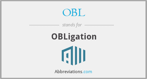 What does OBL stand for?