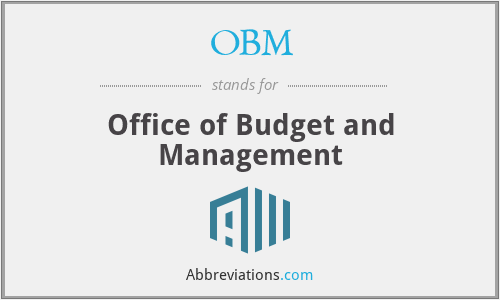 What does OBM stand for?