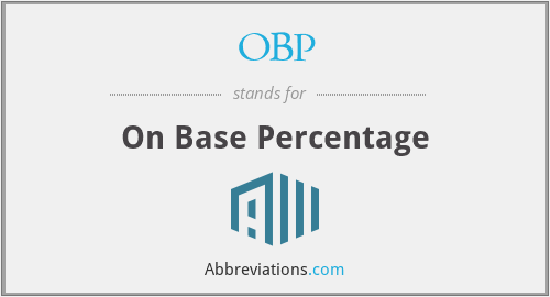 What does OBP stand for?