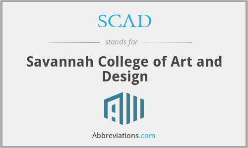 What does SCAD stand for?