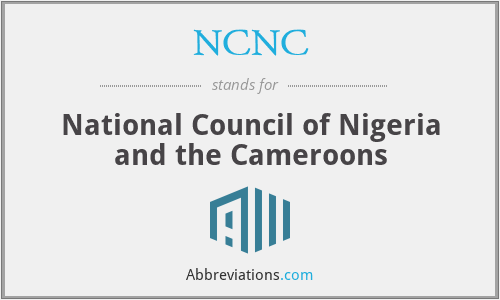What does NCNC stand for?