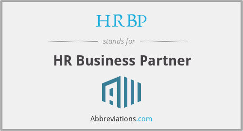 What does HRBP stand for?