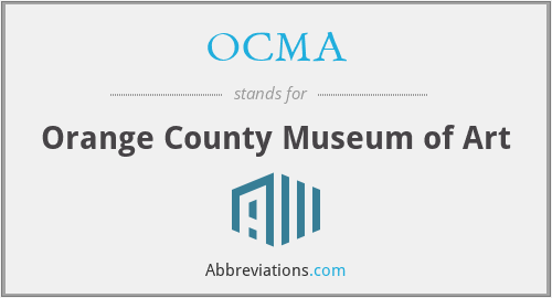 What does OCMA stand for?