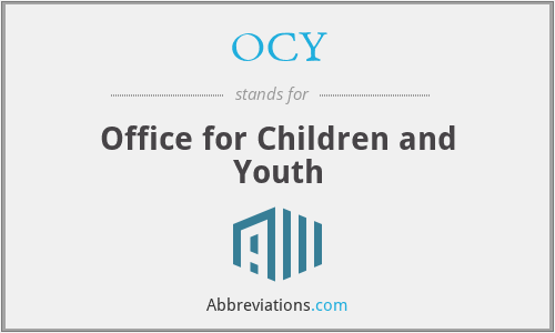 What does OCY stand for?
