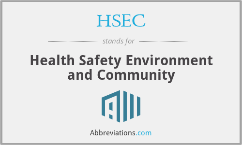 What does HSEC stand for?
