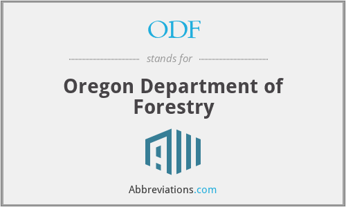 What does ODF stand for?