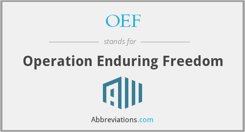 What does OEF stand for?