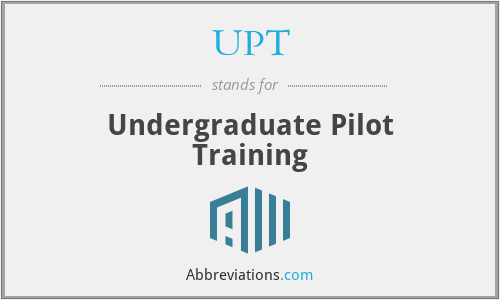 What does UPT stand for?