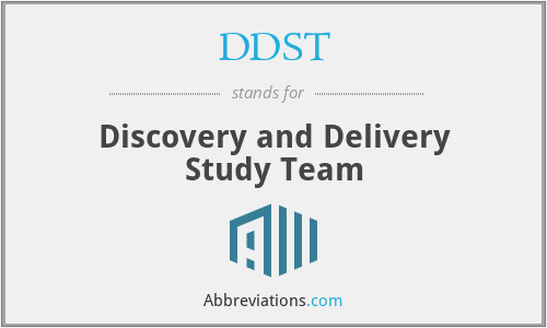 What does DDST stand for?