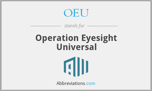 What does OEU stand for?