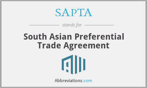 What does SAPTA stand for?