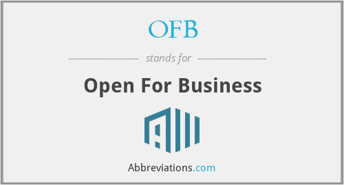 What does OFB stand for?