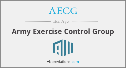 What does AECG stand for?