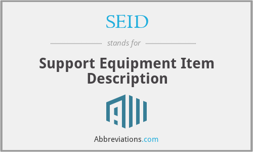 What does SEID stand for?