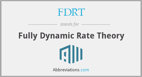 What does FDRT stand for?