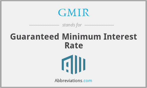 What does GMIR stand for?