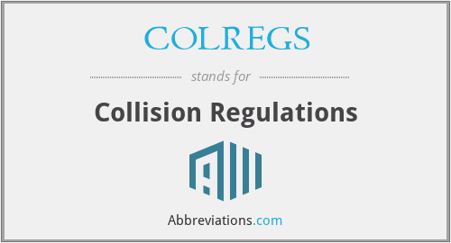 What does COLREGS stand for?