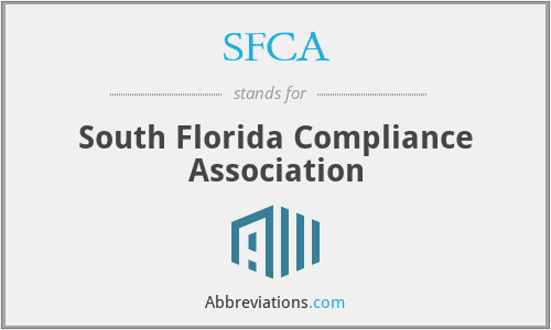 What does SFCA stand for?