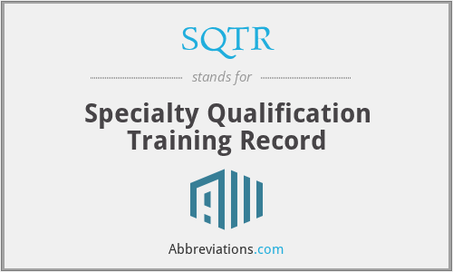 What does SQTR stand for?
