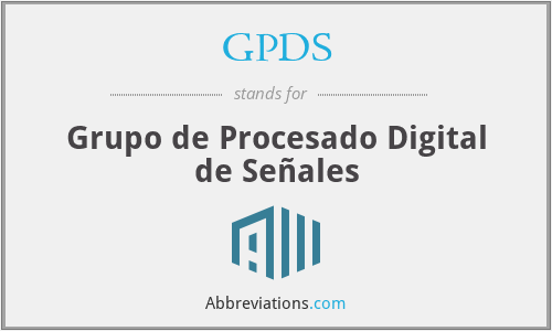 What does GPDS stand for?