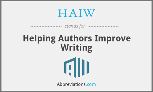 What does HAIW stand for?