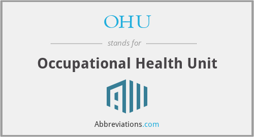 What does OHU stand for?