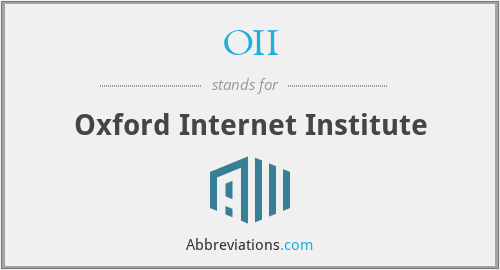What does OII stand for?