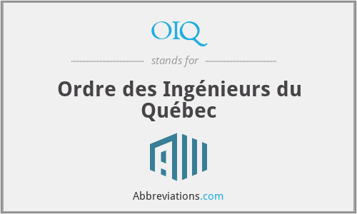 What does OIQ stand for?