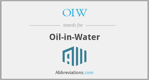 What does OIW stand for?