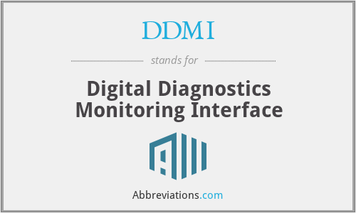 What does DDMI stand for?