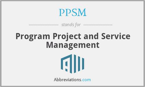 What does PPSM stand for?