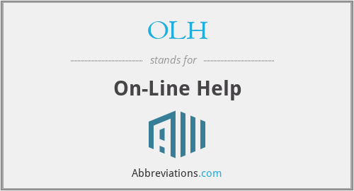 What does OLH stand for?
