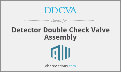 What does DDCVA stand for?
