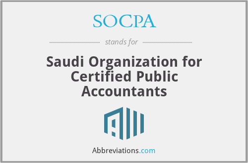 What does SOCPA stand for?
