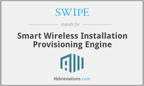 What does SWIPE stand for?