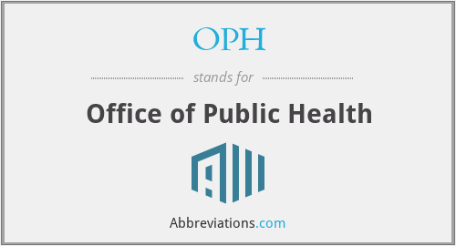 What does OPH stand for?