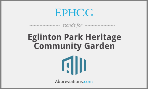What does EPHCG stand for?