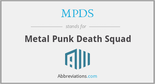 What does MPDS stand for?