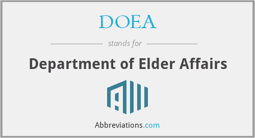 What does DOEA stand for?