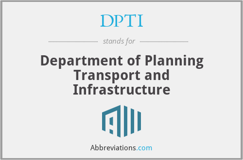 What does DPTI stand for?