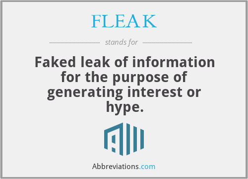 What does FLEAK stand for?