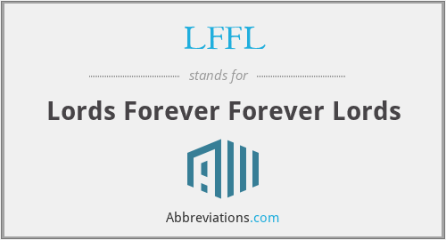 What does LFFL stand for?