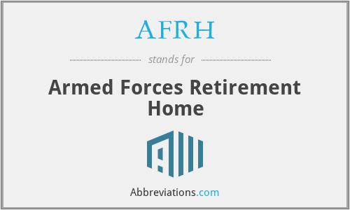 What does AFRH stand for?