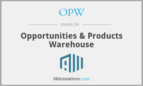 What does OPW stand for?