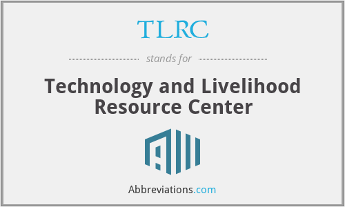 What does TLRC stand for?