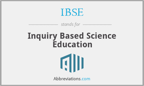 What does IBSE stand for?