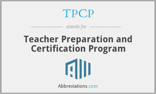 What does TPCP stand for?