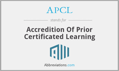 What does APCL stand for?