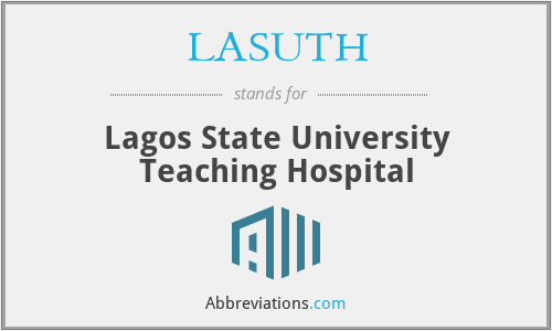 What does LASUTH stand for?